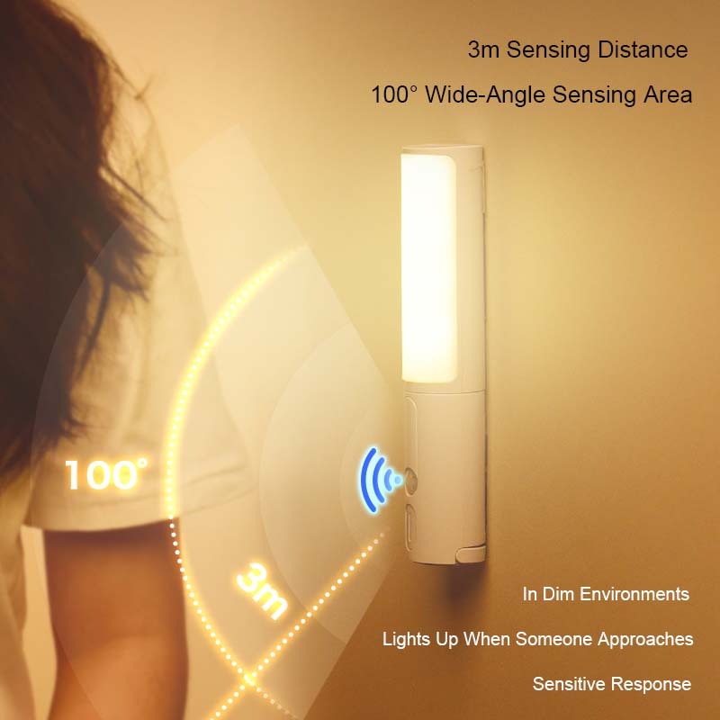 Smart Human Body Induction Motion Sensor LED Night Light – MADI J. All ...
